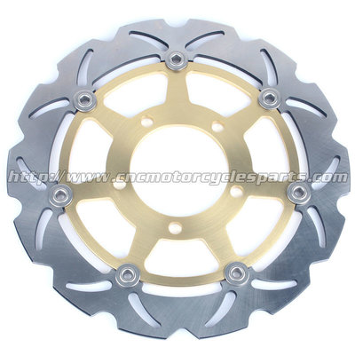 ZX6RR Motorcycle Floating Brake Disc Kawasaki ZX6R NINJA 636 Aluminum Steel