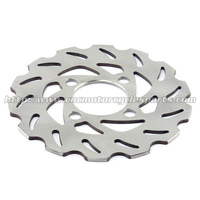 ATV / Motorcycle Brake Disc Rotor , Stainless Steel Front Disc Brake Rotor