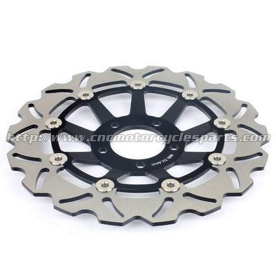 300mm Motorcycle Brake Disc Brake Kits SUZUKI Marauder 800 Aluminum Front Black