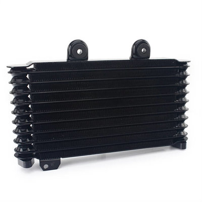 Street Bike All Aluminum Oil Cooler Custom Motorcycle Radiator For Suzuki - R-537