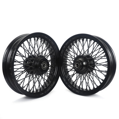 Softail Anodized  6061 72 Spokes 3.5" 16 Harley Wheels
