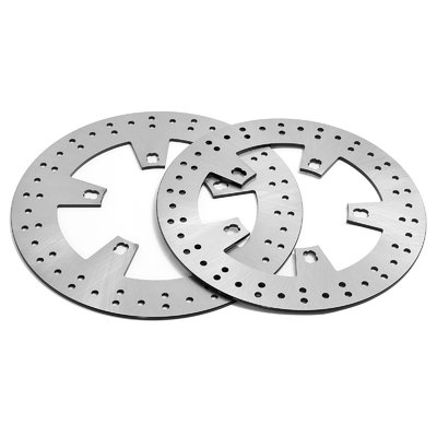 Motorcycle Solid Brake Disc Harley Touring 330mm 355mm 5 Holes Stainless Steel Front Rear