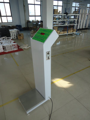 DHM-3 Smart Coin Weight Weighing Scale Load Cell Weighing Scale 500KG coin operated weighing scale