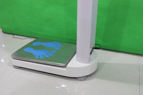 DHM-301 Folding Wireless patient weighing scales / electronic / ultrasonic / with digital display height scale