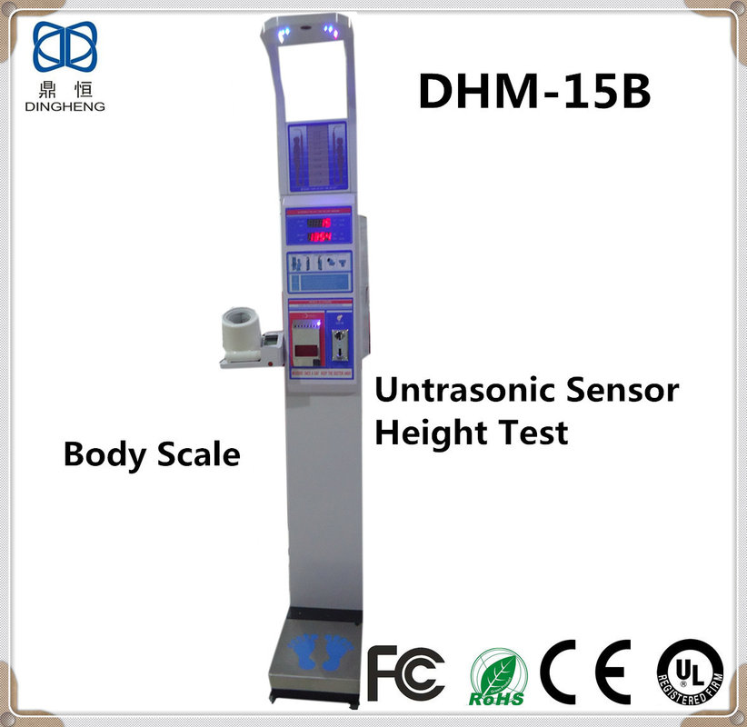 Blood pressure coin-operated LED Display Height Weight Test Scale Balance personality scale With CE UL Certification