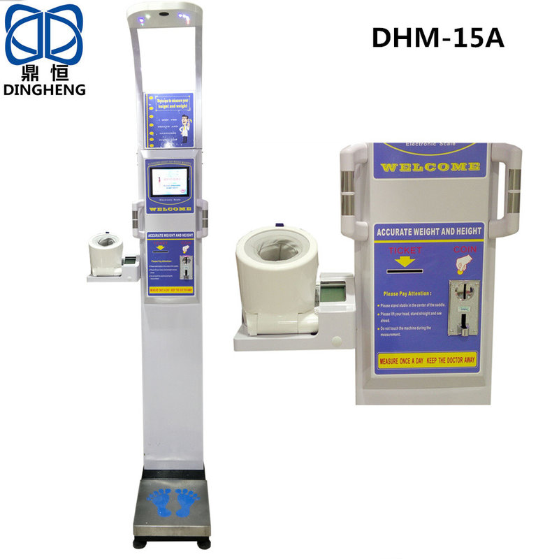 DHM-15A Blood Pressure and Fat monitor BODY FAT SCALE for clinic Russia Language digital blood pressure monitor