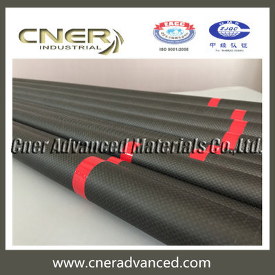 Rigid 22FT carbon fiber telescopic pole / telescoping tubing for camera mast pole