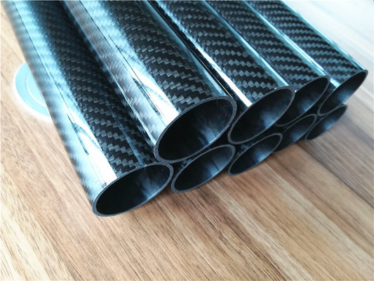 High quality carbon fibre tubes price with matte/ glossy surface finish