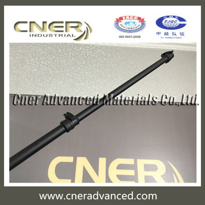 High stiffness 35 feet carbon fibre telescoping tube for water fed pole with clamp, high reach telescopic pole