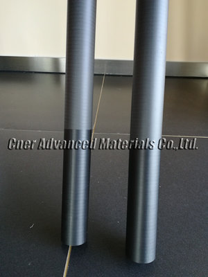 High strength carbon fiber telesopic pole for roof gutter cleaning, tapered carbon tube for gutter cleaning