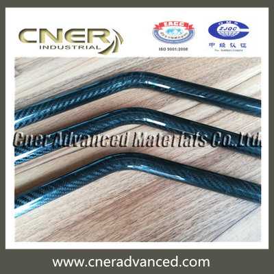 Carbon fiber bend, OD 18mm carbon fibre elbow, carbon fiber goose neck, matte and glossy finish