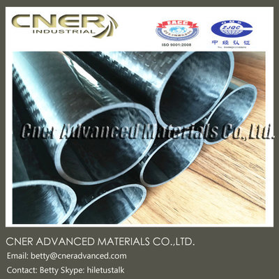 Carbon fiber tube, ID 17mm twill weave carbon fibre rod, carbon fiber pole, matte and glossy finish
