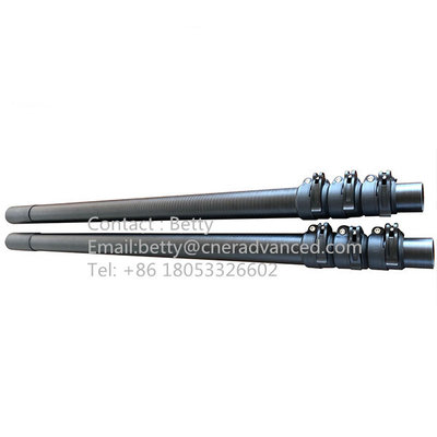 Made in China carbon fibre portable extended rod for betel nut harvesting pole, arecanut harvesting stick