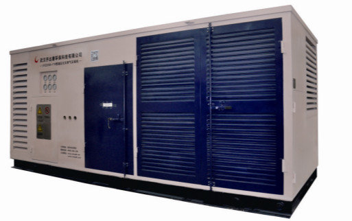 2 station 2300Nm3 6040×2600×2860mm de suffisance du compresseur CNG de station de l'étape CNG