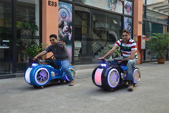 China Factory Small And Colorful Ride on Motorcycle Kids Game Ride Children Amusement Ride Kids Motor bike For Sale