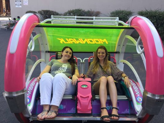 360 degree rotating cheap price kids ride games moonwalks happy car leswing car swing ride for sale