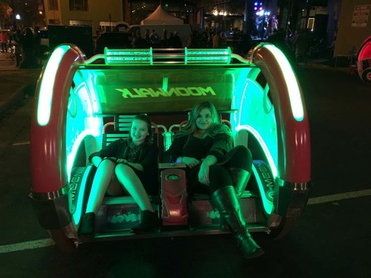 360 degree rotating cheap price kids ride games moonwalks happy car leswing car swing ride for sale
