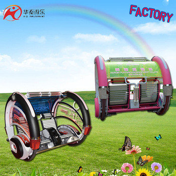 360 degree rotating cheap price kids ride games moonwalks happy car leswing car swing ride for sale