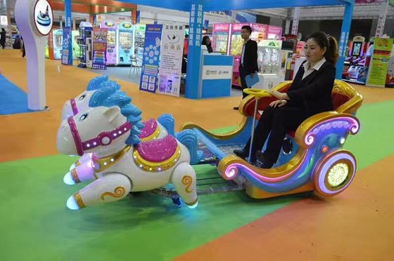 Amusement park rides children toys games mechanical ride on horse kiddie ride 3D horse mechanical horse ride