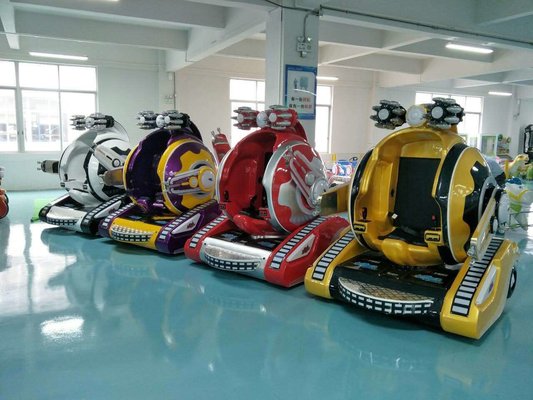 2018 Battery operated electronic battle king robot iron man walking robot for amusement kids rides