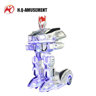 2019 popular game machine new design rc electric robot toys mini robot amusement park ride on robot for kids