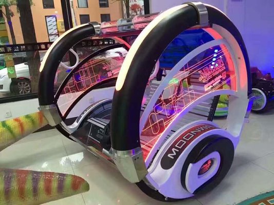 Cheap amusement park equipment 360 degree rotating happy le bar car driving games rides for sale