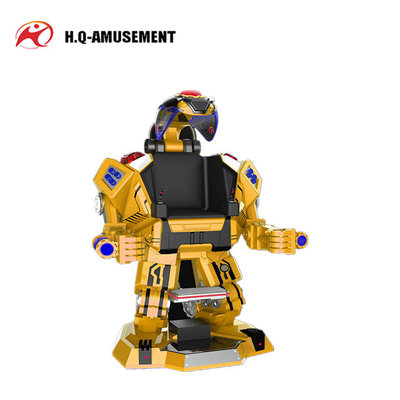 360 degree rotating Electric walking robot Iron Man game machine  shopping mall amusement rides Walking Robot for sale