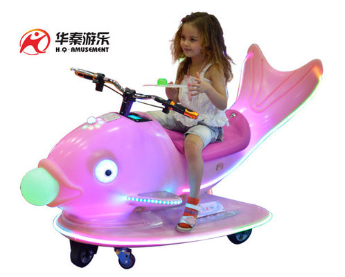 2019 New Amusement Ride Plastic Indoor Fish Model Kids Rides Fish Shape Cartoon Ride On Car For Kids