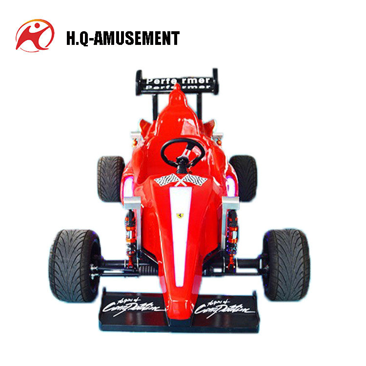 2018 kids rides interesting fiberglas F1 racing car amusement ride f1 racing go karts for sale