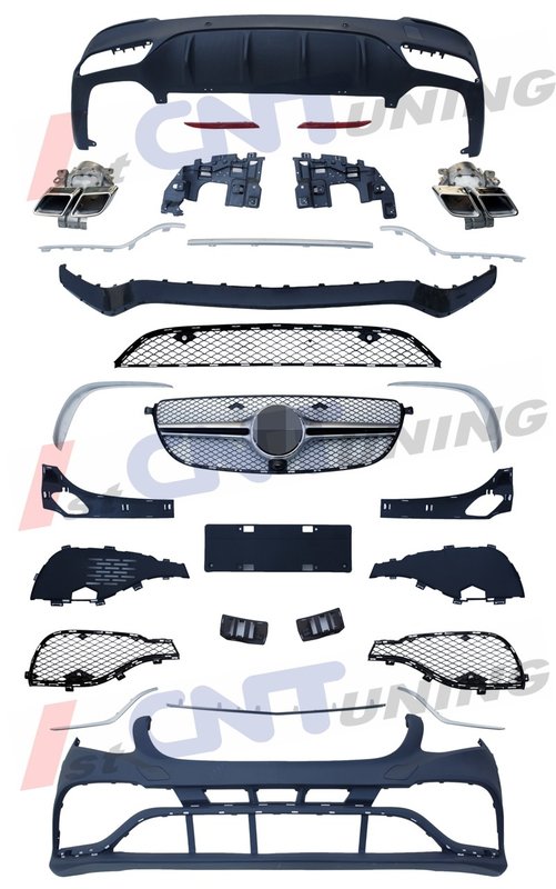 Full Set Styling Body Kits for Mercedes Benz GLC (upgrade to 63 AMG)
