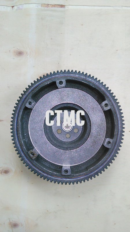 Flywheel assembly for LJ276MT-2 engine 96 teeth fit for TNS650 UTV Taska 650 Colt parts