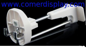 COMER anti-theft display devices Hot Sale Slat Wall Security Hooks for mobile stores