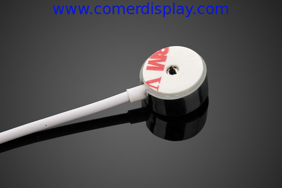 COMER Hot sale eas system ABS material 6 ports security smart phone safer shelf with charging cable