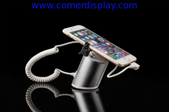 COMER Smart phone security alarm magnetic stand with charging and alarm function