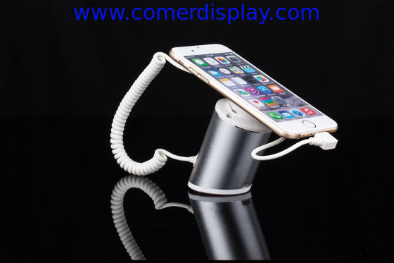 COMER Smart phone security alarm magnetic stand with charging and alarm function