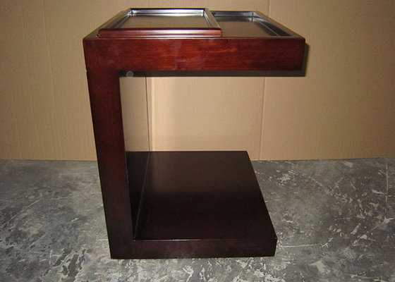 Small Mahogany High End Modern Furniture Elegant Wood End Table For Bedroom