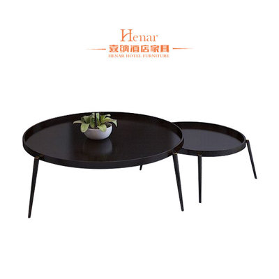 Industrial Italy Modern Luxury Metail Black Combination Coffee Table For Living Room