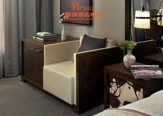 Modern Attractive Wooden Queen Size Bedroom Furniture for 5 Star Hotel Project