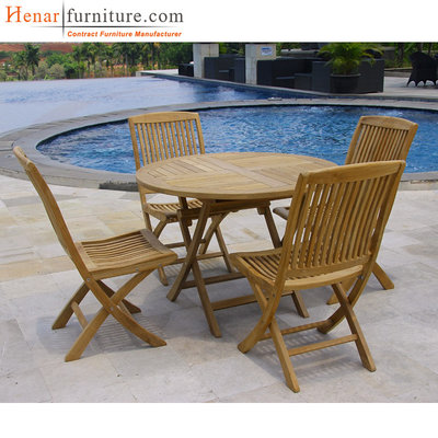 Folding Simple Restaurant Wood Club Chair For Outdoor Furniture Customized Size