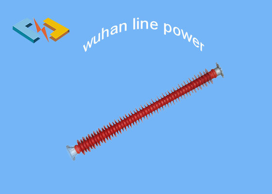 126KV Polymer Substations Post  Insulator With Flange   Popular Product In Europe