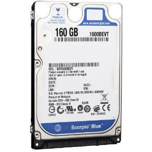 160GB Laptop SATA Hard Disk Drive / wd desktop internal hard drive W1600BEVT