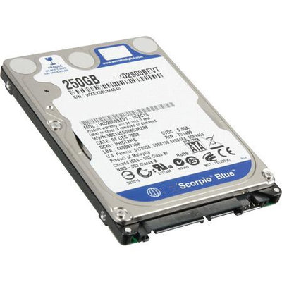 SATA Hard Disk Drive 2.5 inch 250GB For Desktop Laptop Digital Camera W2500BEVT