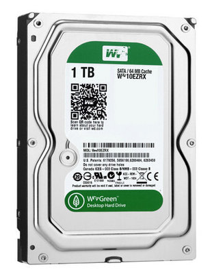 Personal Computer WD Desktop Hard Drive 1TB Cache 64 Caviar Green