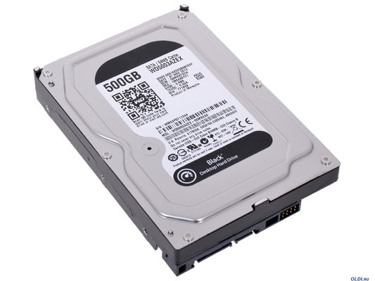 Universal 3.5inch SATA WD black 500GB Hard Disk Drive Internal HDD W5003AZEX