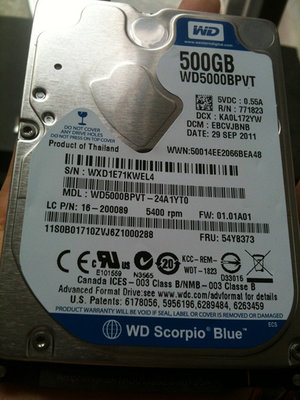 Fastest 2.5 inch hard drive