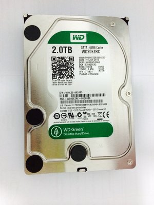 WD20EZRX SATA Green WD Desktop Hard Drive 2TB 3.5Inch For Personal Computer