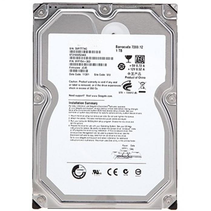 7200rpm 1000GB Seagate Internal hard disk for desktop , 3.5 sata hard drive