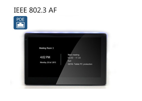 Wifi Conference Room Booking Display Touchscreen 7 Inch With LED Status