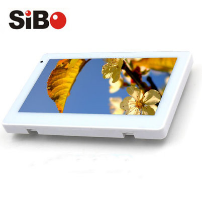 Indoor Intercom Touch Screen 7 Inch White Tablet PC IPS POE And NFC Reader