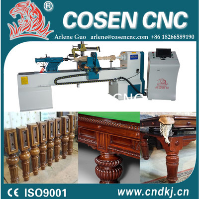 cosen cnc wood turning lathe woodworking machine /315K model/easy operation